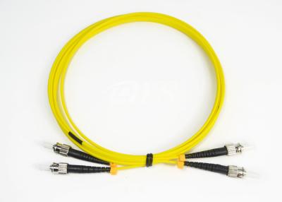 China ST Low Insertion Loss Fiber Optic Patch Cord For Telecom / CATV Systems for sale