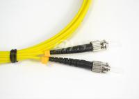 China ST Low Insertion Loss Fiber Optic Patch Cord For Telecom / CATV Systems for sale