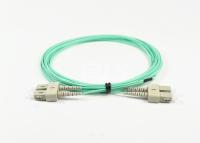 China SC - SC Duplex  High Fiber Density Optical Fiber Patch Cord for sale