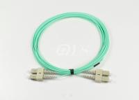 China SC - SC Duplex  High Fiber Density Optical Fiber Patch Cord for sale