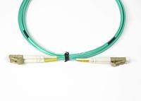 China LC-LC Duplex Configuration Singlemode Optical Fiber Patch Cord With ANSI, IEC Standards for sale