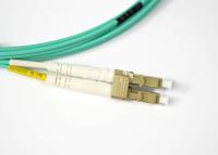 China LC-LC Duplex Configuration Singlemode Optical Fiber Patch Cord With ANSI, IEC Standards for sale