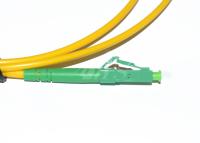 China Corning Optical Fiber Patch Cord LC / APC-LC / APC , Low Insertion Loss & PDL for sale