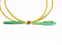 China SCAPC - LCAPC Smplex Singlemode Optical Fiber Patch Cord for sale
