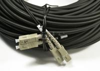 China 4.8mm SC - SC Multimode Optical Fiber Patch Cord for sale