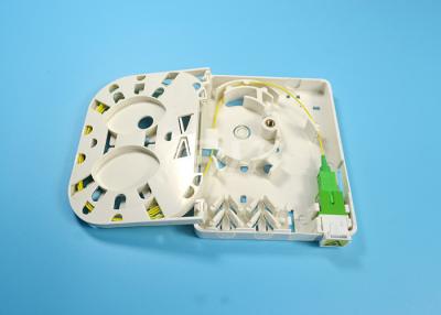 China Mini Fiber Optic Terminal Box , 2 Core Fiber Optic Splice Box ISO Certificated for sale