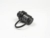 China ISO Black Mini SC / APC Fiber Optic Adapter 0.2db Inserion Loss IP65 ISO Certificated for sale