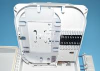 China 16 Core Outdoor Waterproof Fiber Optic Distribution Box / Closure Pc Material for sale