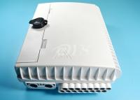 China 16 Core Outdoor Waterproof Fiber Optic Distribution Box / Closure Pc Material for sale