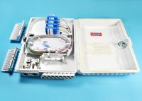 China 16 Core Outdoor Waterproof Fiber Optic Distribution Box / Closure Pc Material for sale