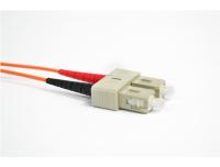 China SC-MU Optical Fiber Patch Cord / Fiber Optic Jumper , High Density for sale