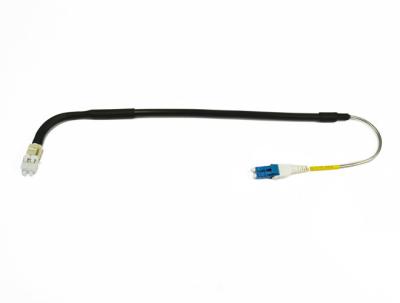 China Single Mode Duplex LC Uniboot Fiber Optic Cable Patch Cord PVC LSZH Jacket Material for sale