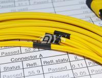 China MTP F - LC 8 Core Optical Fiber Patch Cord 6m Round LSZH Jacket For Warehouses for sale