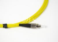 China FC / PC-FC / APC Singlemode Simplex 3.0mm 5m Optical Fiber Patch Cord Cable for sale