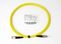 China FC/UPC-FC/UPC Fiber Optical Patch Cord Simplex Singlemode for sale