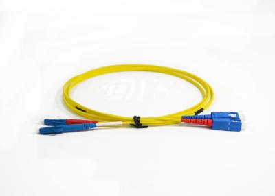 China SC/UPC-LC/UPC-SM Optical Fiber Patch Cord for sale