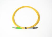 China Simplex FC / APC to MU / UPC Optical Fiber Patch Cord ISO9001 / ROHS for sale