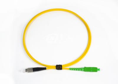 China SC / APC - FC / UPC Optical Fiber Patch Cord  Simplex for sale