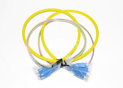China SC/UPC-SC/UPC Optical Fiber Patch Cord Connector 4 Fiber With Pre - Terminated for sale