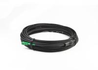 China SC APC Waterproof Optical Fiber Patch Cord , SM 4.8mm Fibre Optic Patch Cord for sale