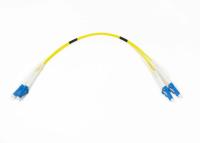 China Customize Length Single Mode Fiber Jumpers , Lc Lc Fiber Patch Cord Low Insertion Loss for sale