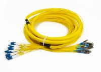 China 24 Core Distribution Jumper Optical Fiber Patch Cord , Fiber Optic Patch Cords for sale
