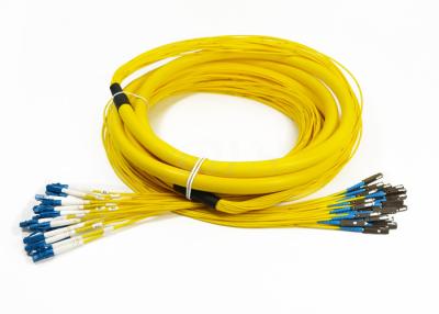 China 24 Core Distribution Jumper Optical Fiber Patch Cord , Fiber Optic Patch Cords for sale