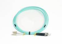 China Multimode Duplex Optical Fiber Patch Cord Lc St 60dB Return Loss For CATV Systems for sale