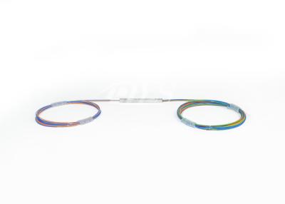 China 2*4 PLC Optical Fiber Splitter , Single Mode Cable for sale