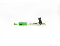 China SC/APC Single Optical Fiber Connectors for sale