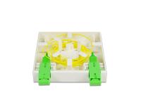 China FTTH 2 Ports Mini Fiber Termination Box For Fiber to Building for sale