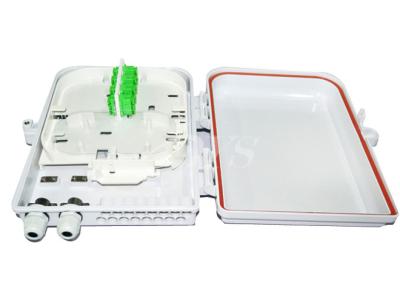 China 16 Port Fiber Optic Terminal Box Ultra Violet Resistant For CATV Network for sale