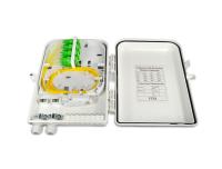China IP65 Wall Mounted Fibre Optic FTTH Terminal Box 16 Ports IS09001 Approval for sale