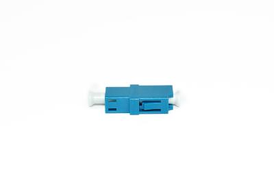 China Simplex / Duplex Fiber Optic Adapter LC blue Optical Adaptor For CATV for sale