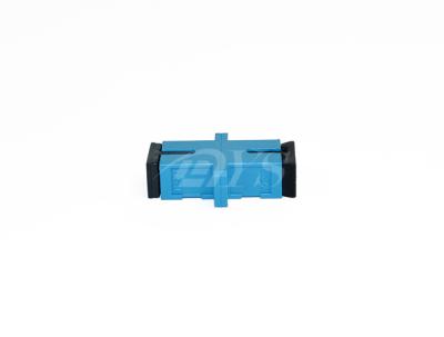 China Singlemode Simplex SC Fiber Optic Adapter SC For Telecommunication , Blue for sale