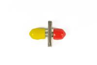 China FC-ST Metal Optic Fiber Adapter / Fiber Optic Cable Adapter Multi Mode for sale