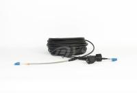 China ODVA / LC Armored Fiber Optic Cable Assemblies With 7.0mm / 4.8mm Jacket for sale