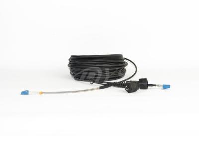 China ODVA / LC Armored Fiber Optic Cable Assemblies With 7.0mm / 4.8mm Jacket for sale