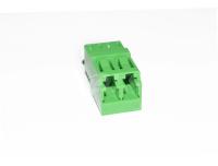 China LC APC Duplex Fiber Optic Audio Cable Adapter High Size Precision Long Lifespan for sale