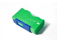 China Environmentally Friendly fiber optic connector cleaner Green Tape Cassette for sale