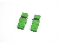 China SC / APC Simplex single mode fiber adapter Flexible For Telecommunication for sale