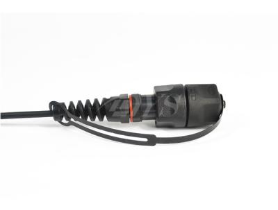 China Outdoor 2 Core IP67 ODVA FTTA Armored Fiber Optic Cable IS09001-2008 for sale