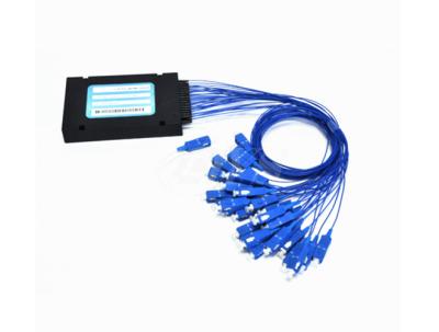 China SC/UPC 1x32 PLC Fiber Optic Splitter ABS Module For FTTH 1260~1650nm for sale