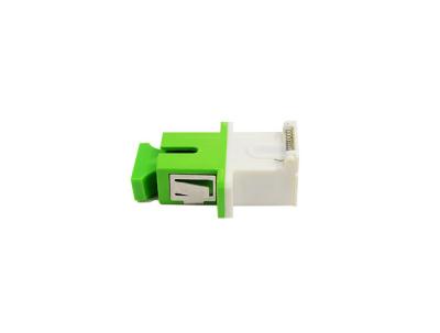 China High wearable SC/APC Shutter Cassette Fiber Optic Adapter For Telecommunications for sale