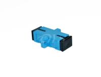 China SC/UPC Simplex Fiber Optic Adapter With Plastic Housing for sale