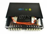 China 19'' 23'' 2U 72 Core OTB 005 Fiber Optic Patch Panel Rack Mount Stainless Steel for sale