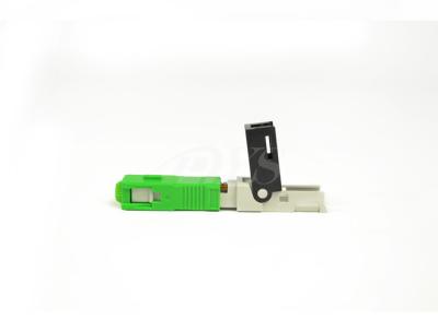 China Low Insertion Loss Optical Fiber Connectors , SC / APC Fast Connector for sale