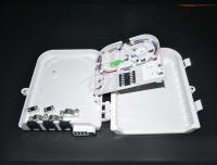 China Wall mount fiber optic FTTH mini terminal box with 1X8 PLC Splitter Fiber Optic Terminal Box for sale