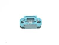 China MTP Adapter  KeyUp-KeyDown Fiber Optic Adapter Aqua  with flange High Size Precision for sale