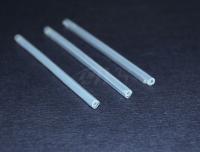 China Clear Single Fiber Optic Splice Sleeves Heat Shrinkable Sleeves For Cables for sale